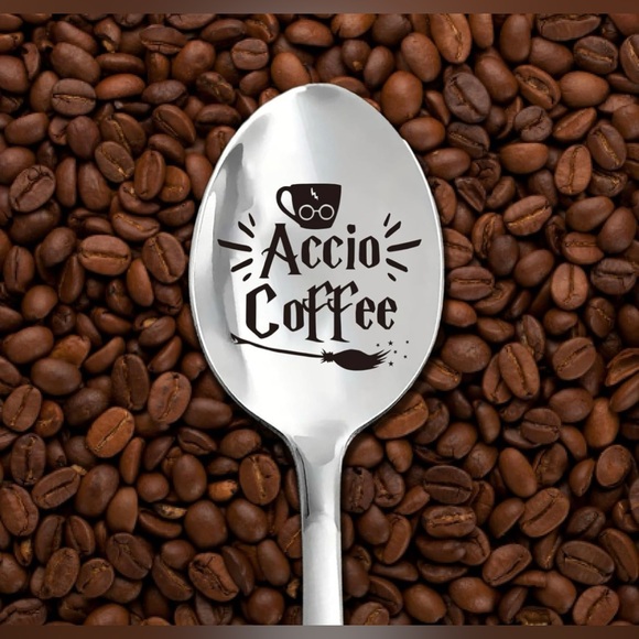 Kitchen | Harry Potter Accio Coffee Stainless Steel Spoon | Poshmark